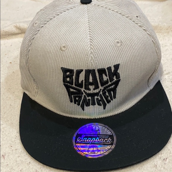 Marvel | Accessories | Nwot Marvel Black Panther Snapback Cap | Poshmark